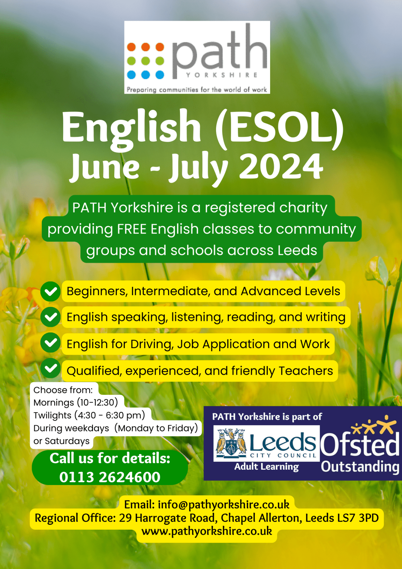 ESOL | Path Yorkshire